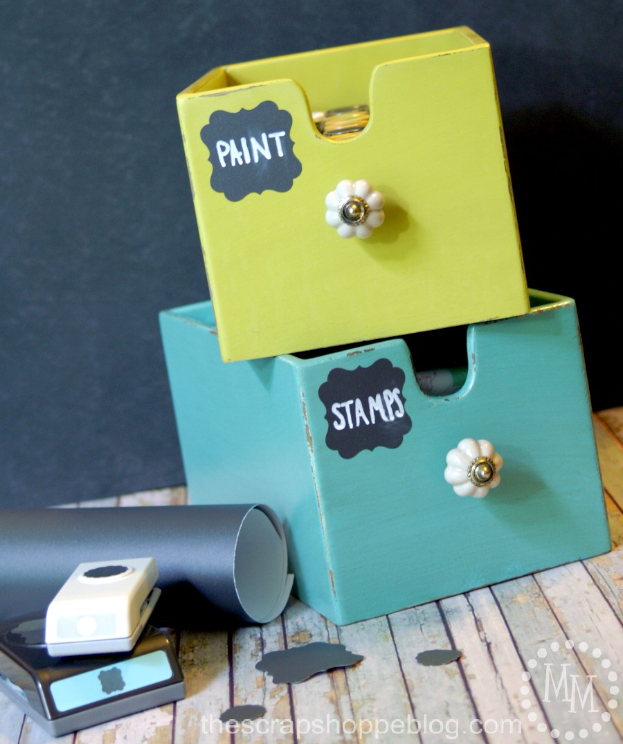 Easy Chalk Labels - The Scrap Shoppe