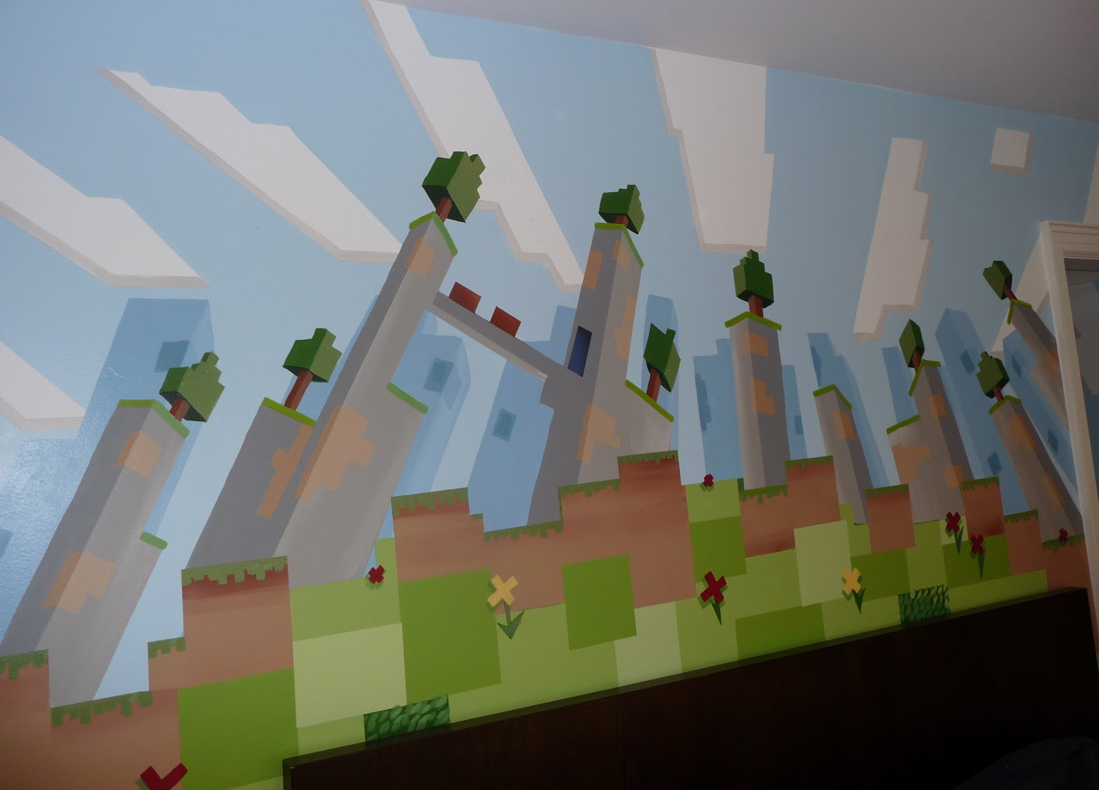 Meme Hill Studio: Minecraft Mural Madness