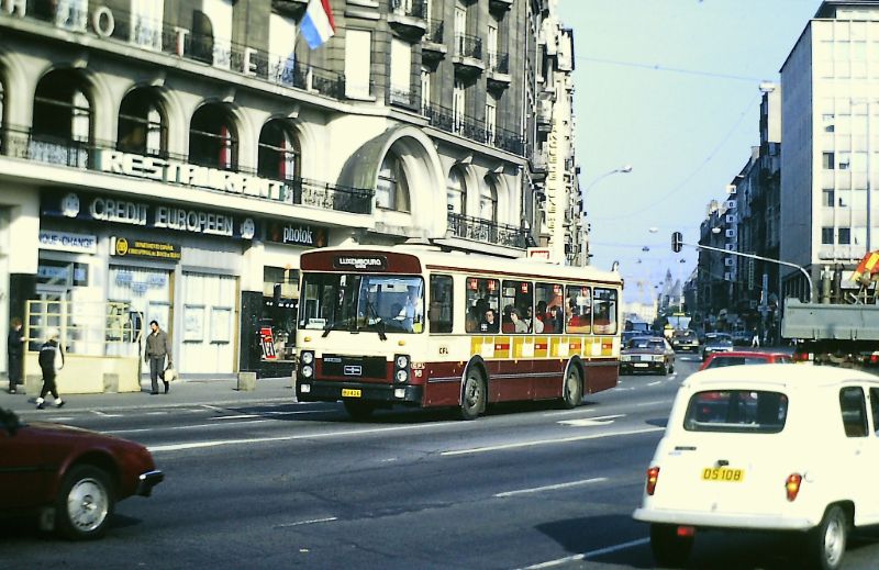 40 Amazing Photos Show Luxembourg Bus System in the 1980s | Vintage ...
