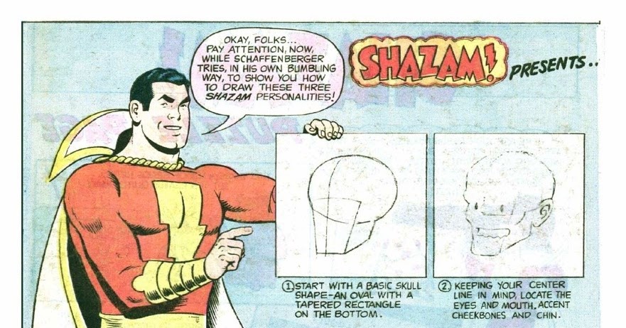 The Dork Review: Shazam Presents How to Draw Cap's Friends & Foes