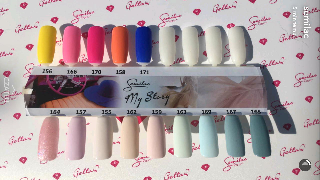 Nowe kolory lakierów hybrydowych Semilac