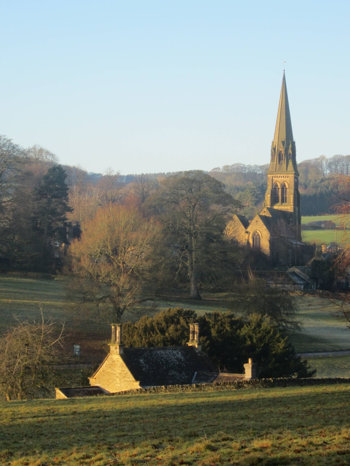 Walking The Peak: Chatsworth House, Edensor, Rowsley, and Bakewell
