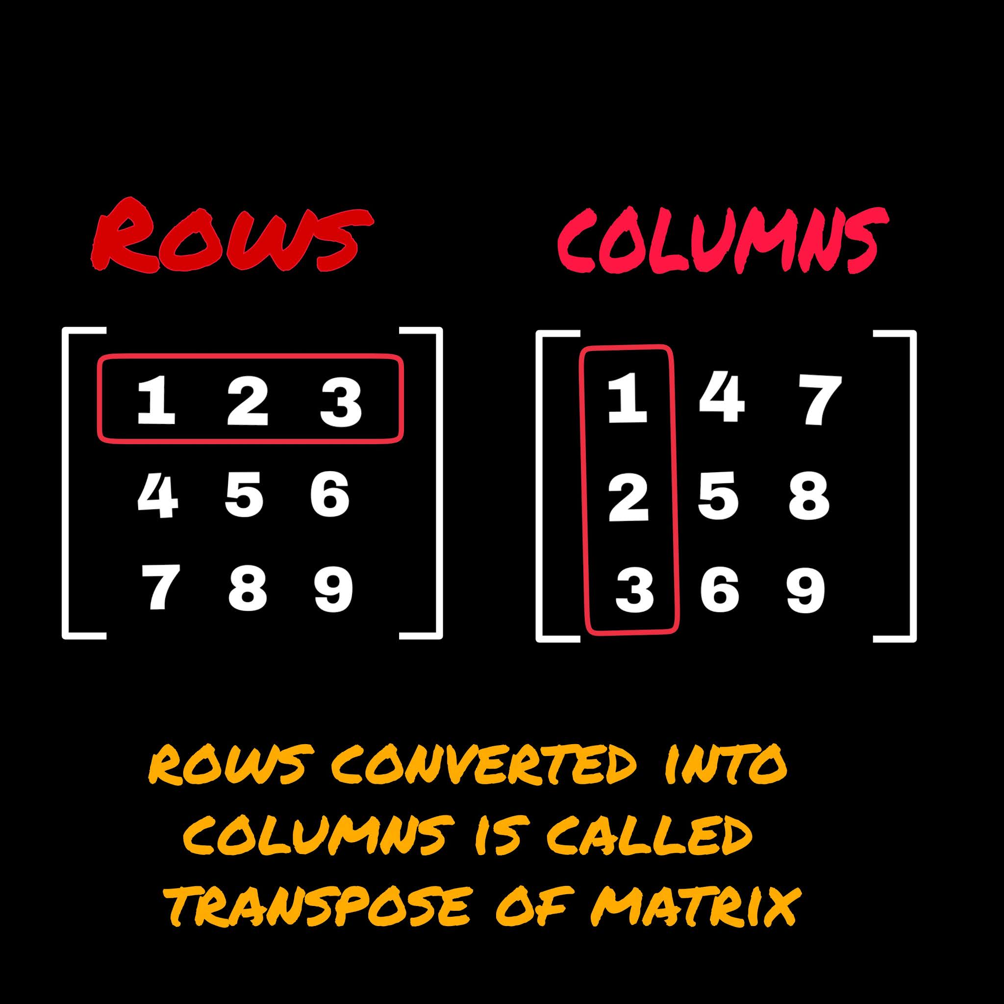 Write C program to find the transpose of given matrix – Mr programming Boss