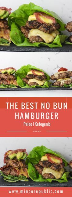 THE BEST NO BUN HAMBURGER - My Easy Recipe Blog