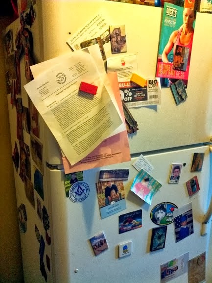 The Better Life: Kitchen Confessions - A revamped fridge