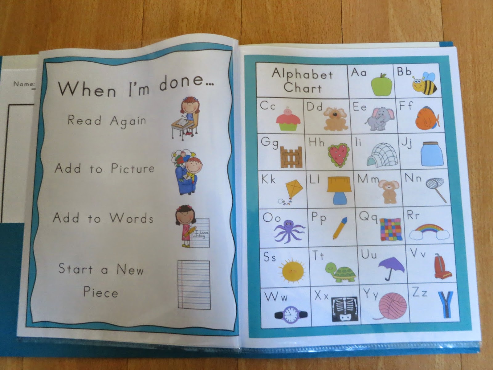 Lattes And Lunchrooms: Writing Folders!