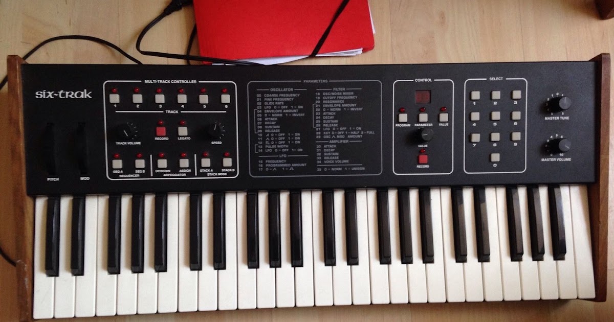 MATRIXSYNTH: Sequential Circuits Sixtrak Analogue Synth