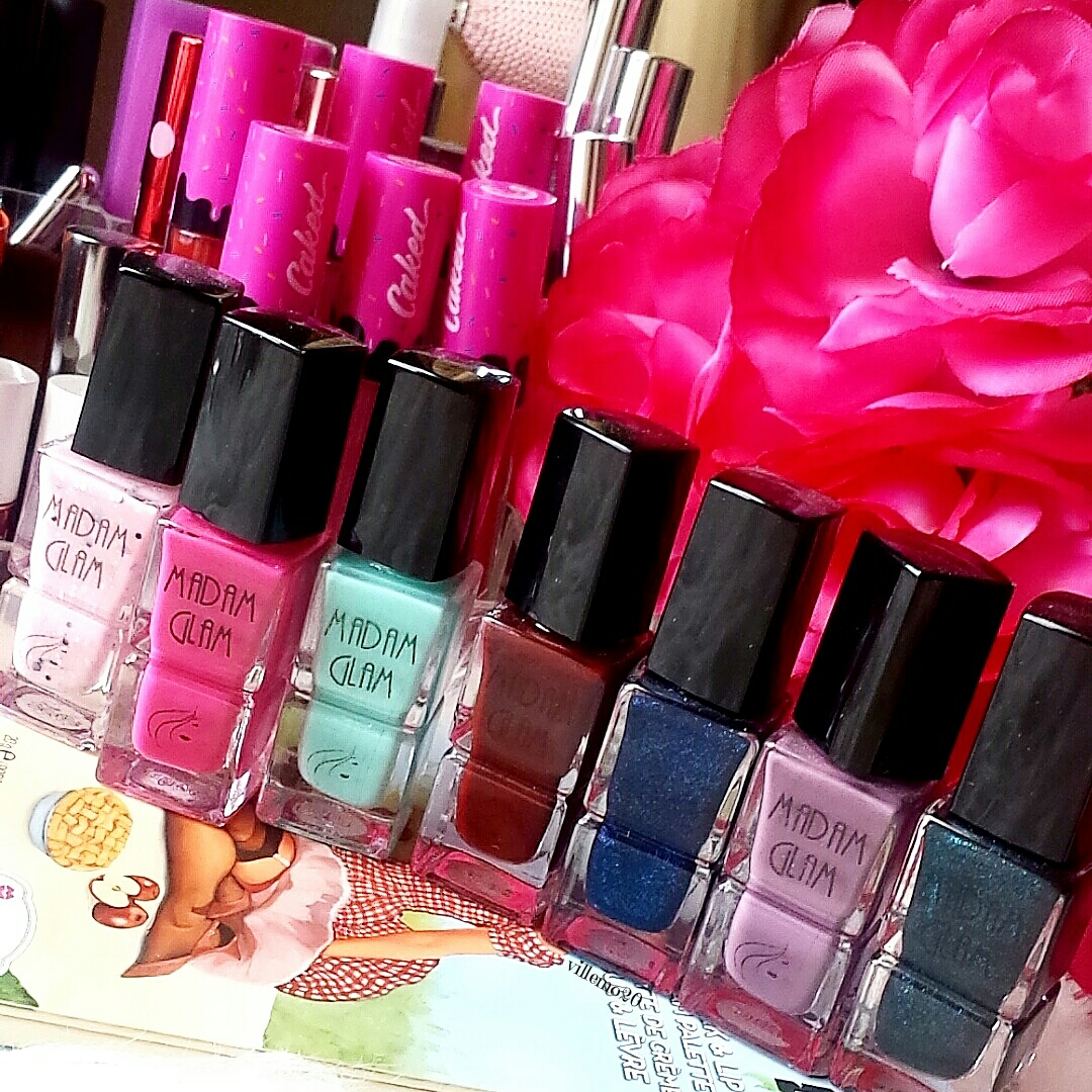 Monica Hein ~ Beauty Diary : Madam Glam ~ Nail polish Swatches