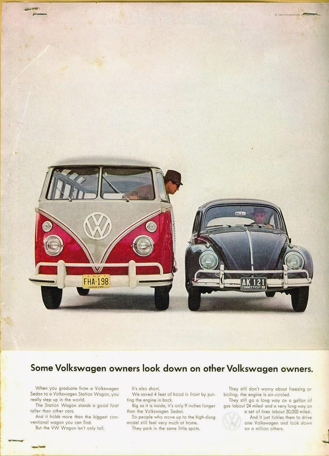 Pop Culture Safari!: Pop focus: Classic VW ads