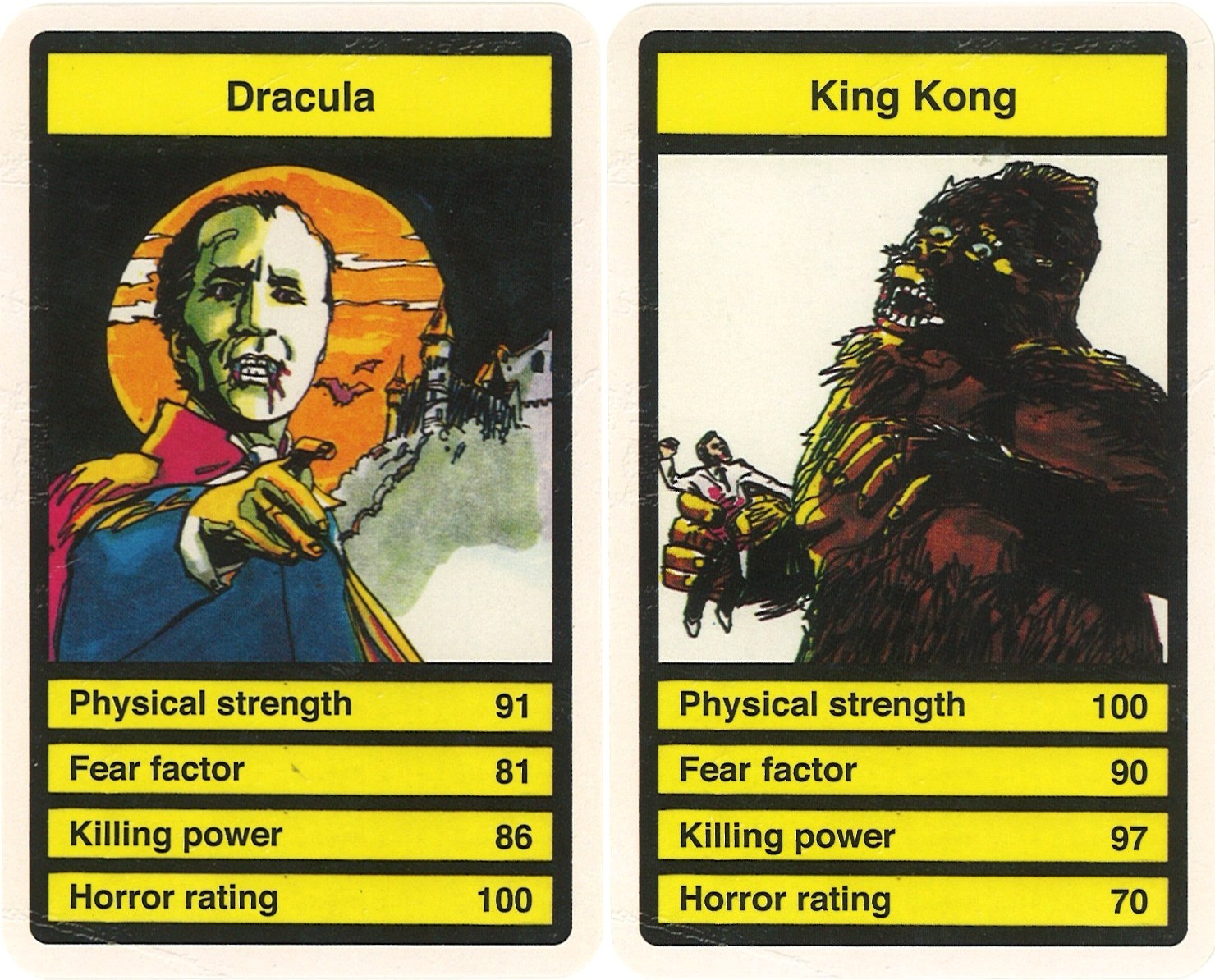 Strange Tales: Halloween - Top Trumps
