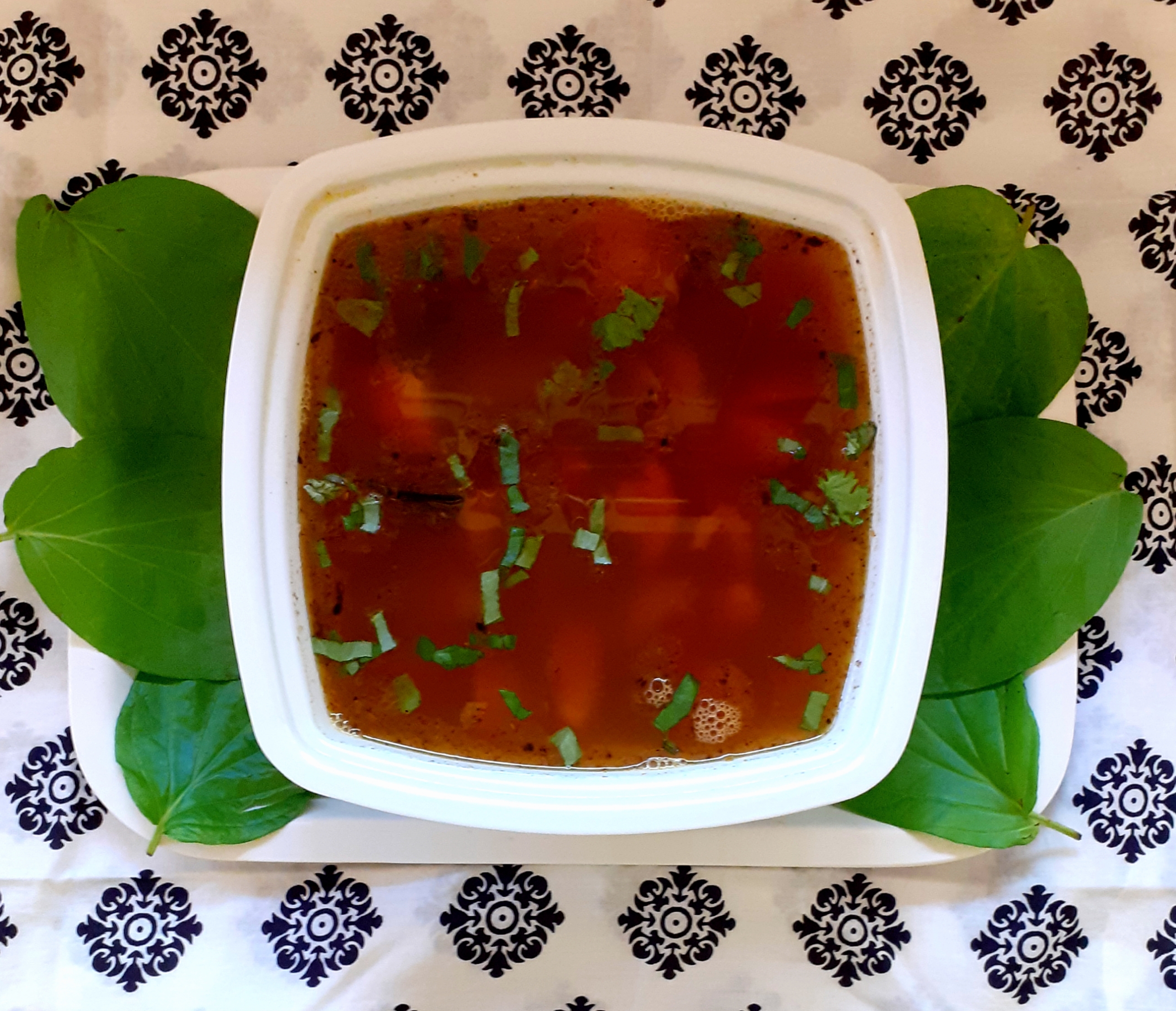 Rajjo's Kitchenn: VETRILAI RASAM/BETLE LEAF RASAM