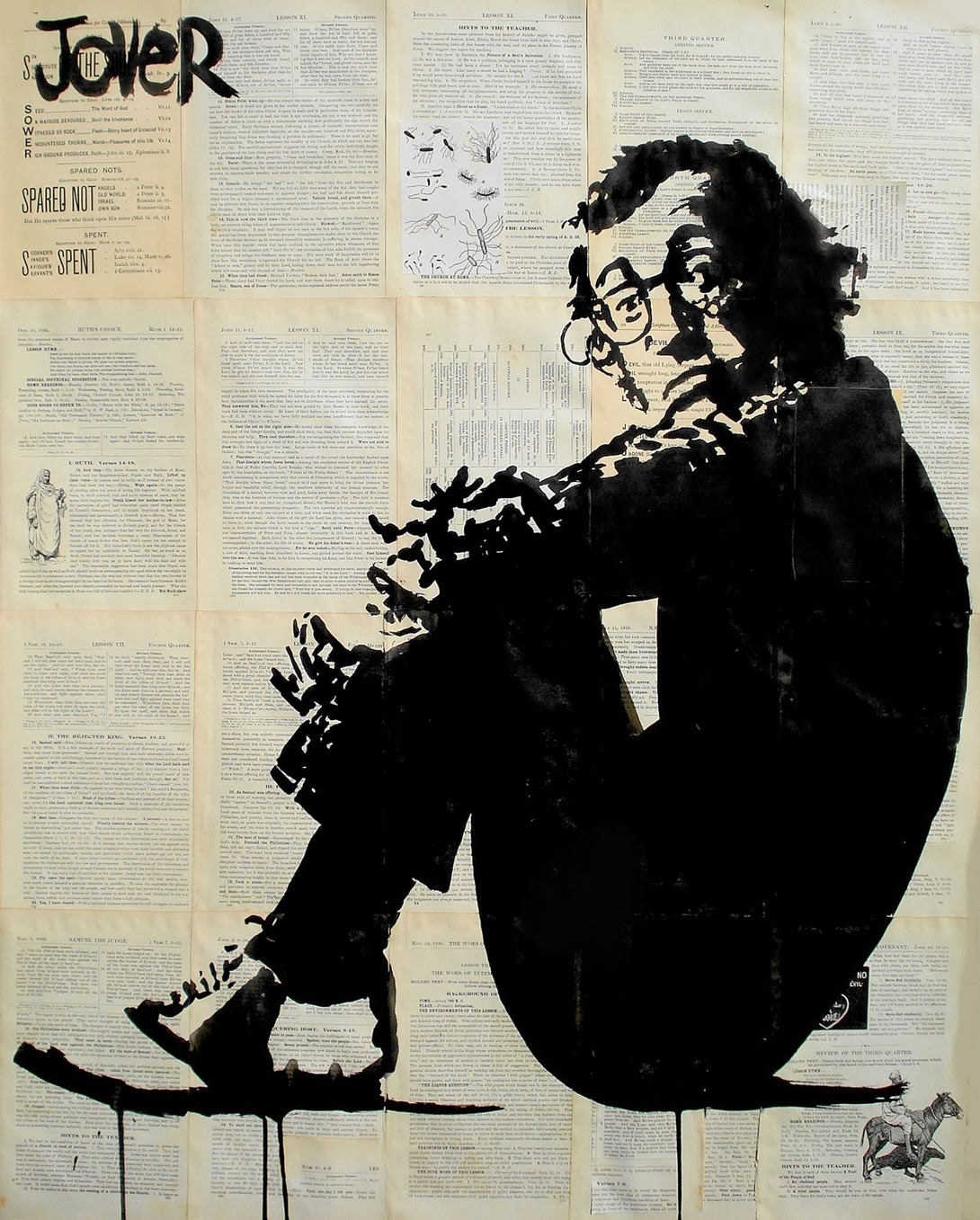 Loui Jover, 1967 | Vintage art in Black and White | Tutt'Art@ | Pittura ...