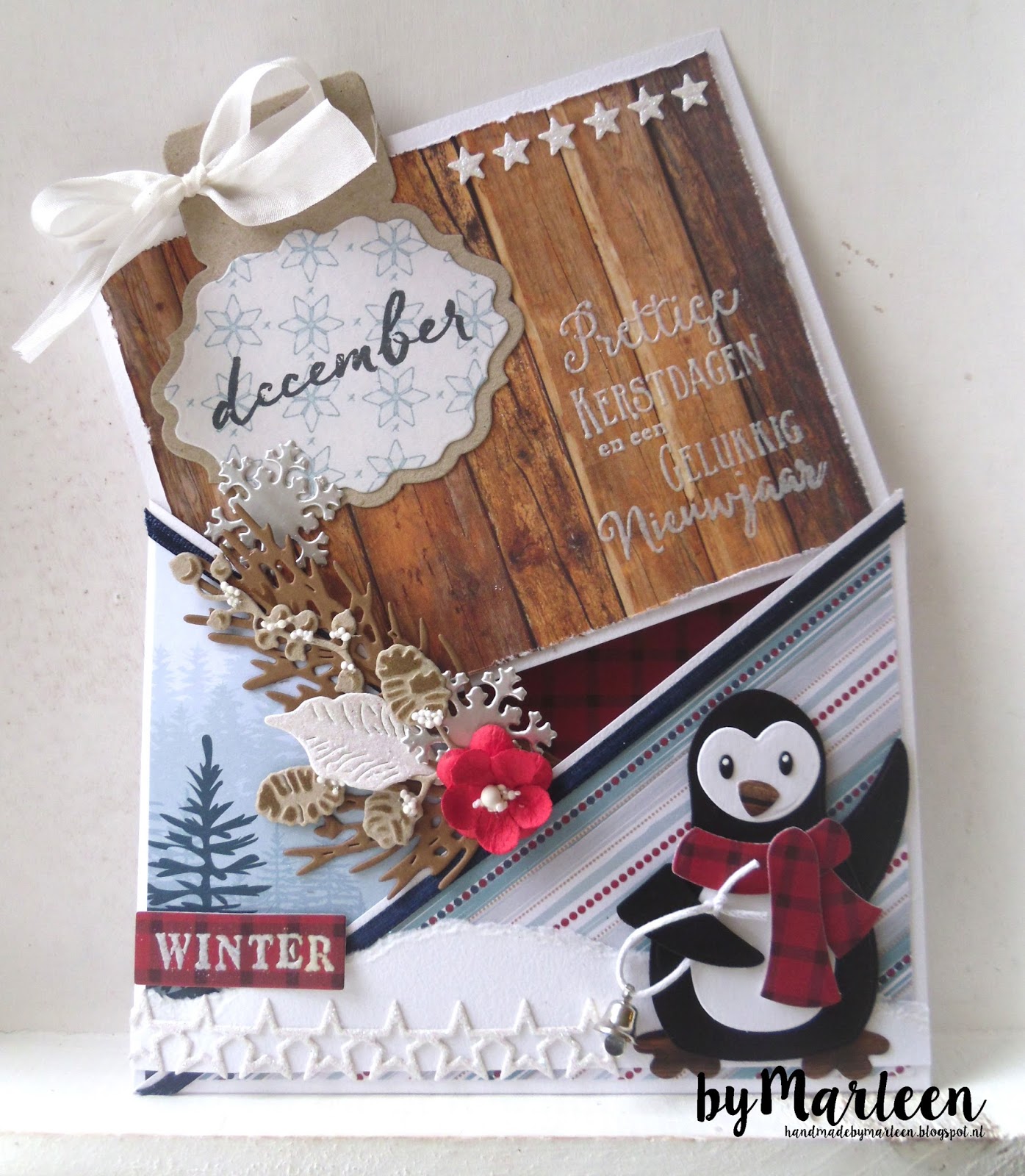 byMarleen: Winter in een envelopje