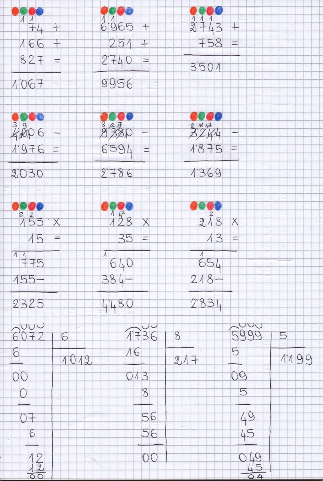 Se ci credi anche tu: CORREZIONE COMPITI MATEMATICA