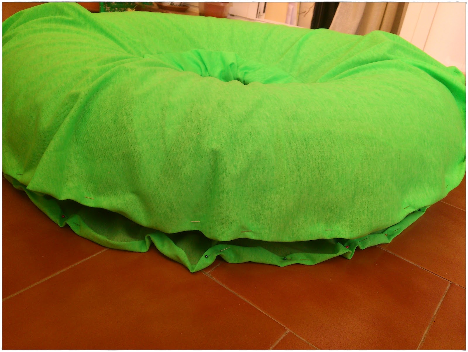 Piti Kukkua: Sewing: Inflatable Play Donut for Baby