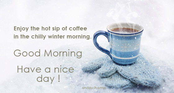 Most Beautiful Good Morning Happy Winter Images for Whatsapp status ...