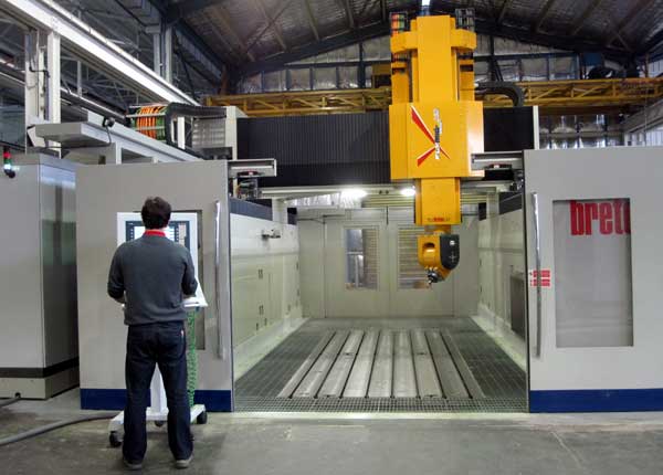 FRESATURE SPECIALI con Breton FLYMILL HD ~ Centri di lavoro verticali ...