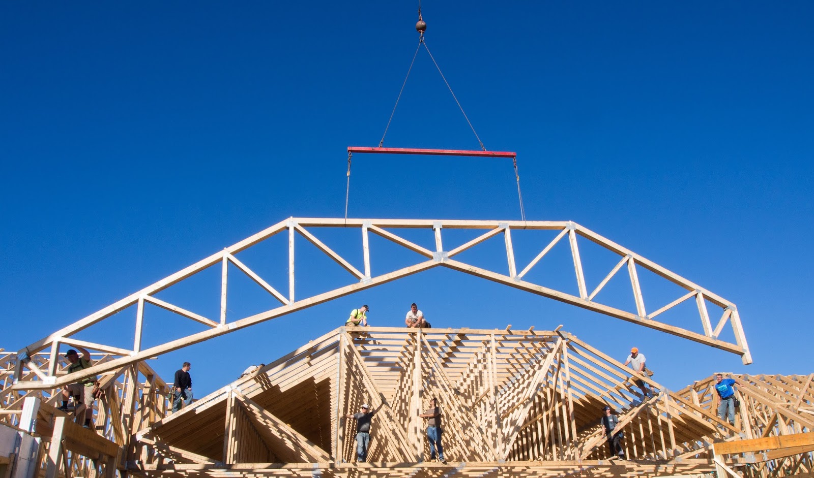 LLCER Building Project: September 10 - Finishing the Last Large Trusses ...