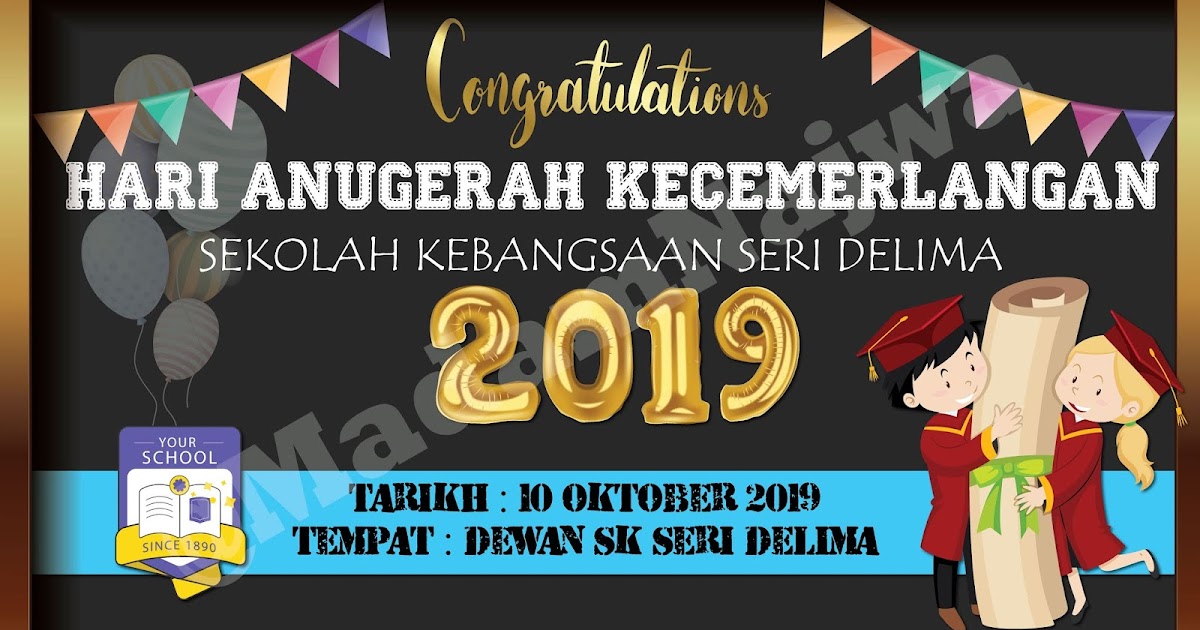 Banner dan Bunting Sekolah: DESIGN BANNER DAN BUNTING PROGRAM