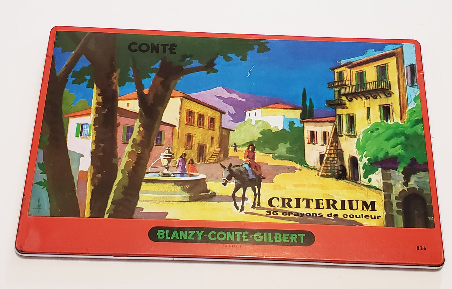 Fueled by Clouds & Coffee: Vintage Colored Pencils: Conte Criterium