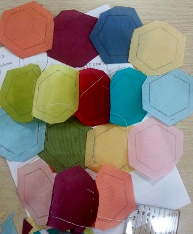 Hexagon Patchwork Bag ~ DIY Tutorial Ideas!