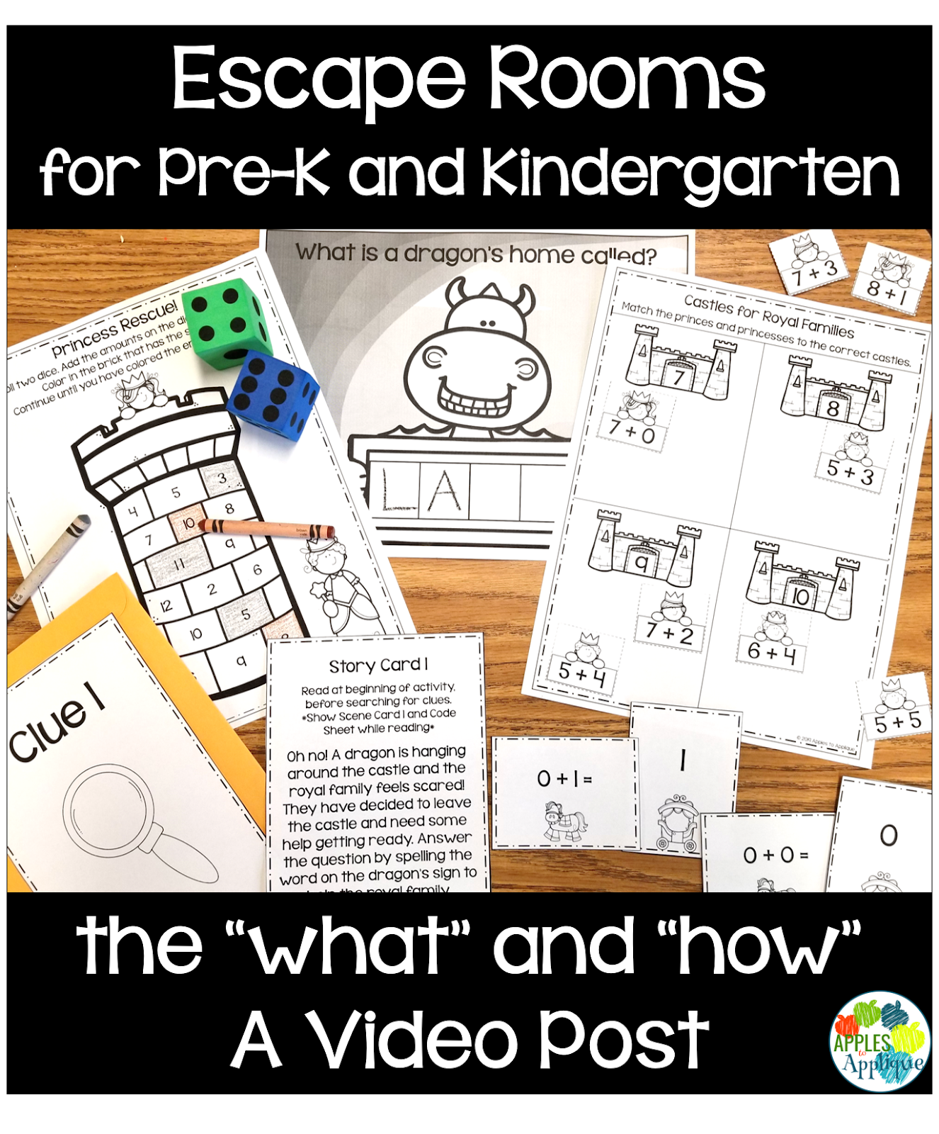 Apples to Applique: Using Escape Rooms with Pre-K and Kindergarten: A ...