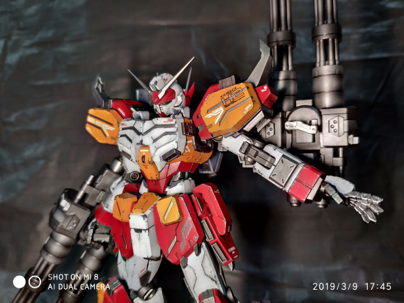 MG 1/100 Gundam HeavyArms Custom - Original Color (Painted) ~ Gundam ...