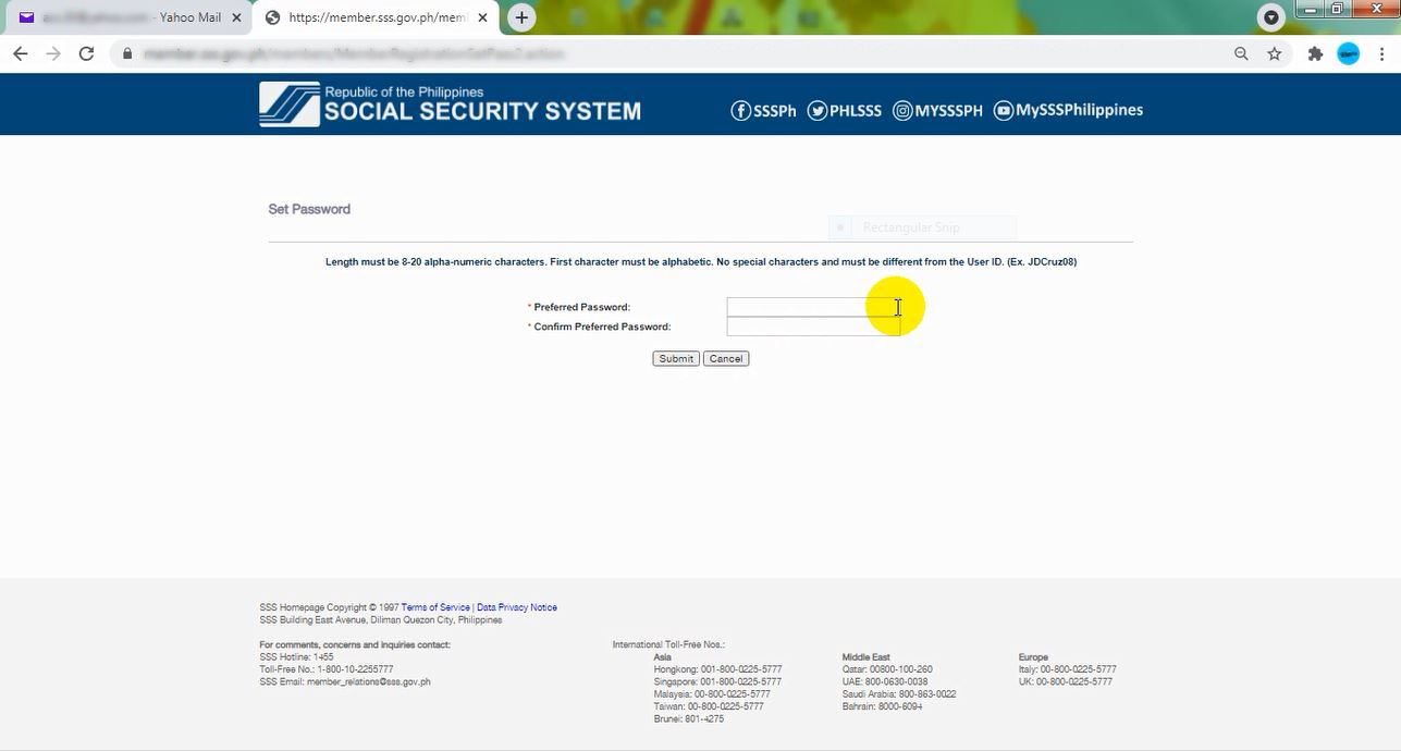HOW TO GET NEW SSS NUMBER ONLINE AND HOW TO CREATE SSS LOGIN ACCOUNT ...