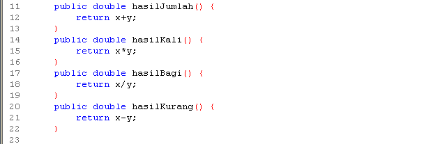 Simple Algorithm For Calculator With Function Uses Java Programming Language Eddysupriadyc