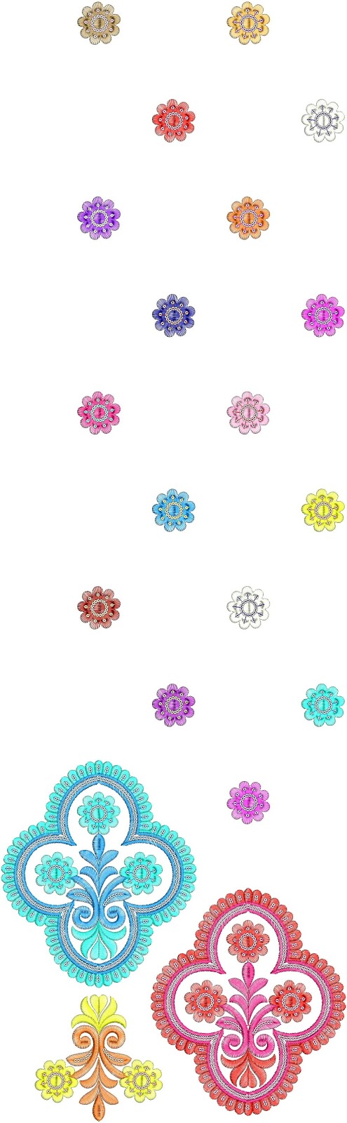 EmbDesignTube: Cutting Pasting Style Embroidery Designs