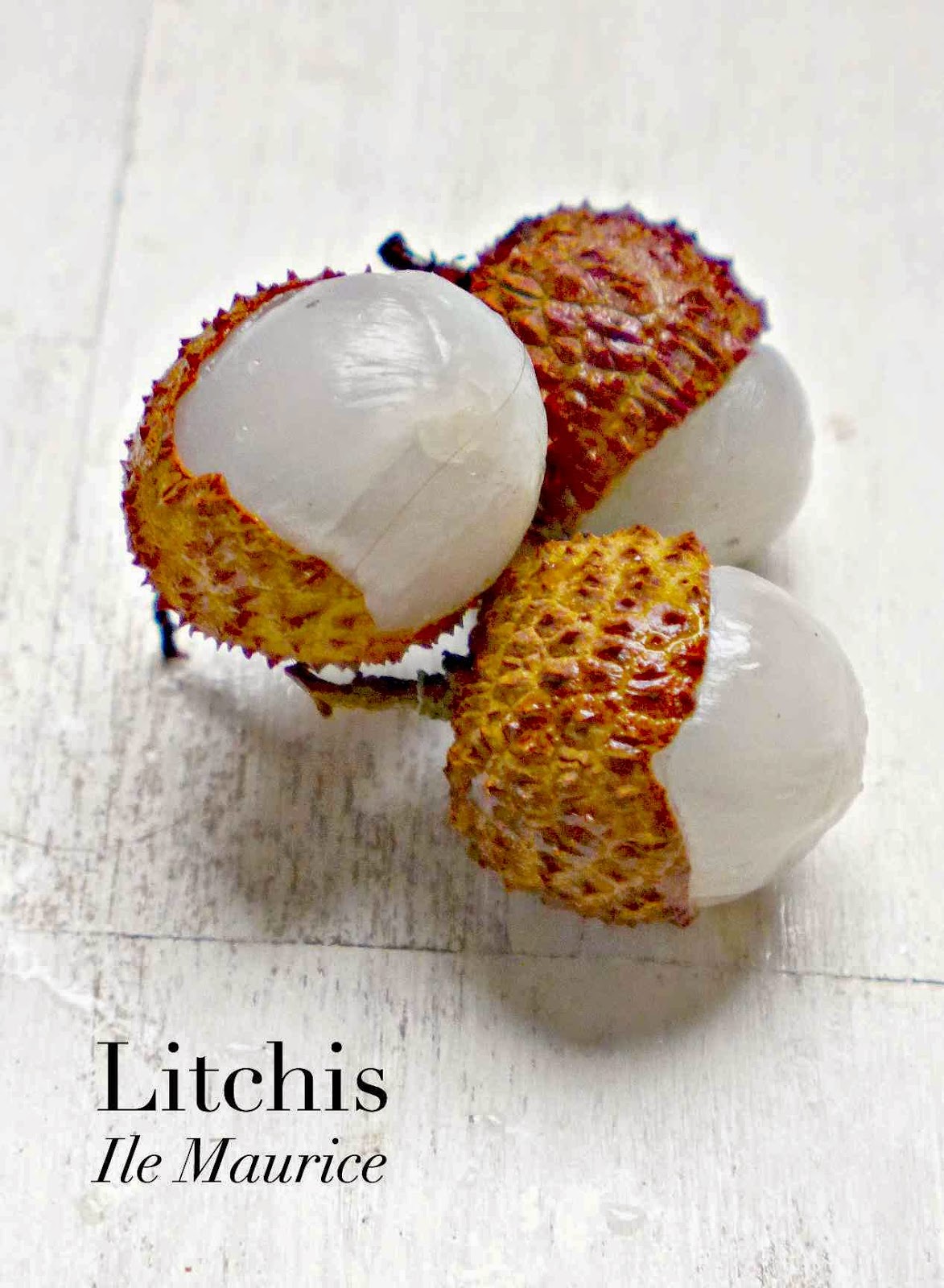 Jus de litchis, sirop de citronnelle