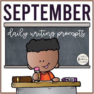 September Writing Activities for the Whole Month! | Mrs. Bremer's Class