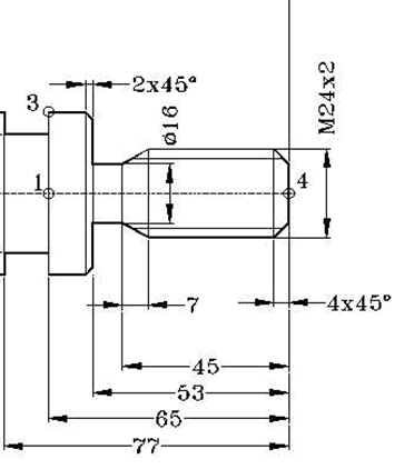 Programación CNC,ISO: EJERCICIOS DE PROGRAMACION BASICA