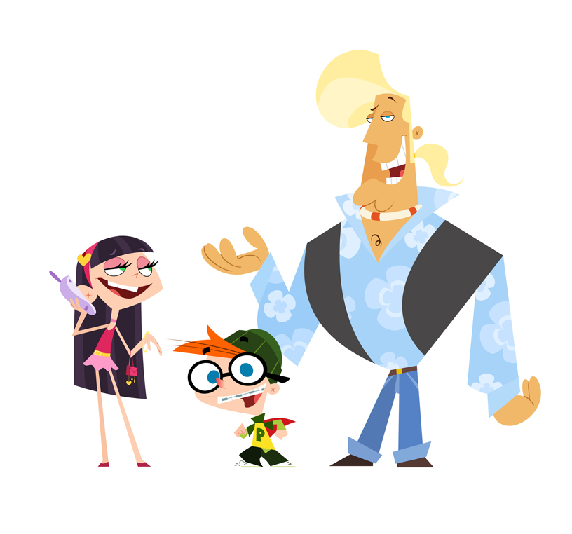 Mattia - CARTOBALENO: The Davincibles - primi studi di character design