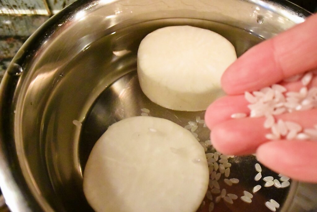 Recipes for Tom: Furofuki daikon / soft simmered daikon radish with ...