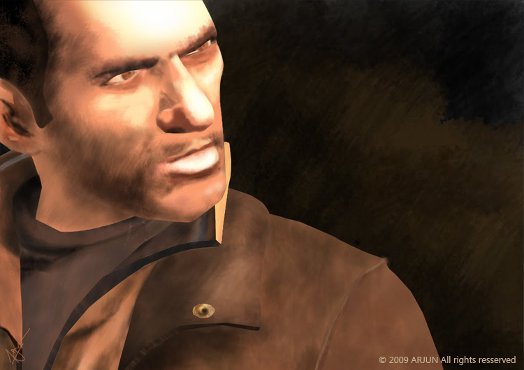 The Art Blog of Arjun: Niko Bellic