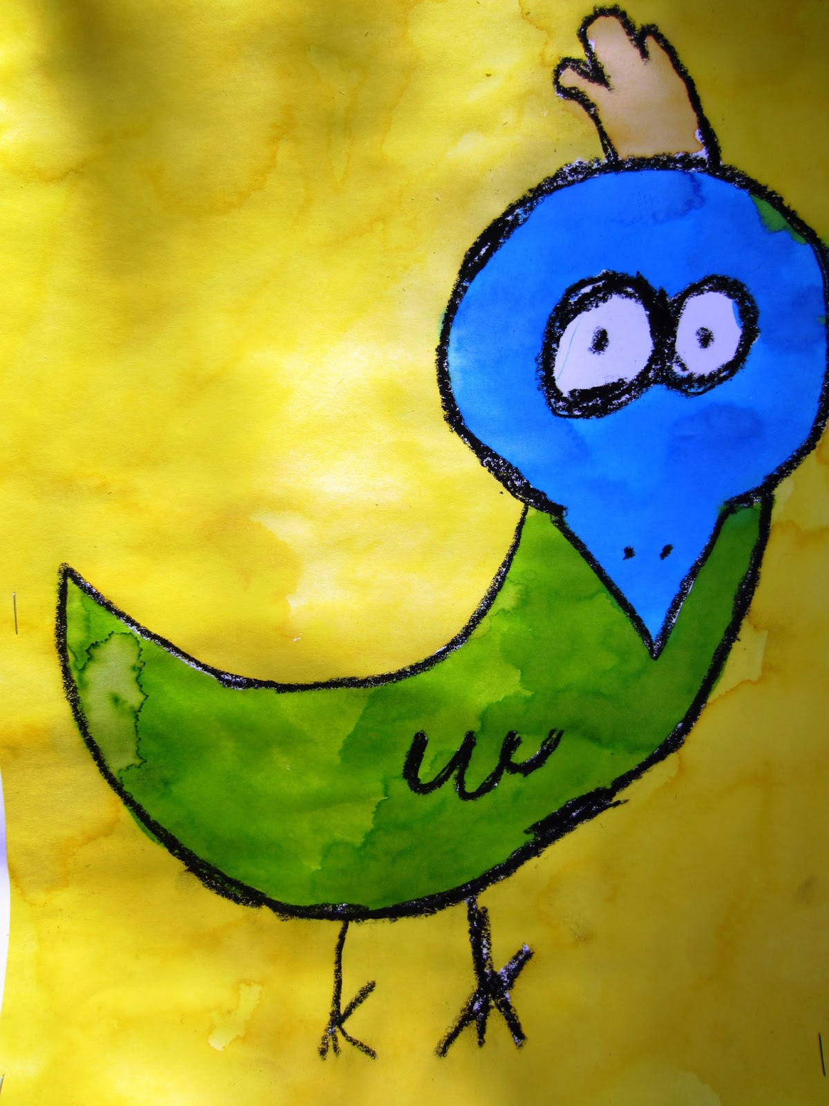 Blackas Bloggers: James Rizzi-Inspired Birds