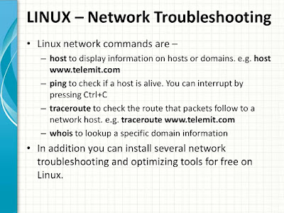 Top 10 basic networking commands in linux/unix - Examples