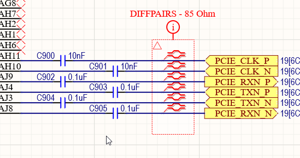 PCB Designer: PCIE Express - AC Coupling Capacitors