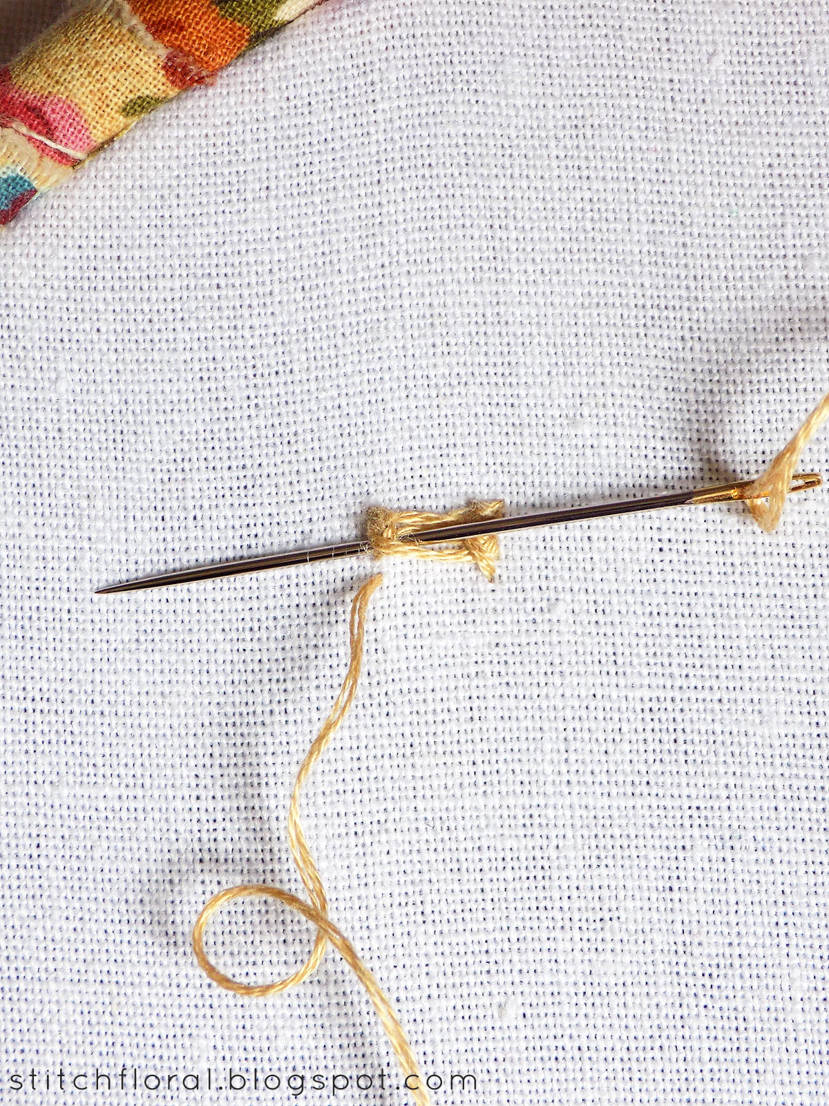 Ladder & Loop stitches tutorial - Stitch Floral