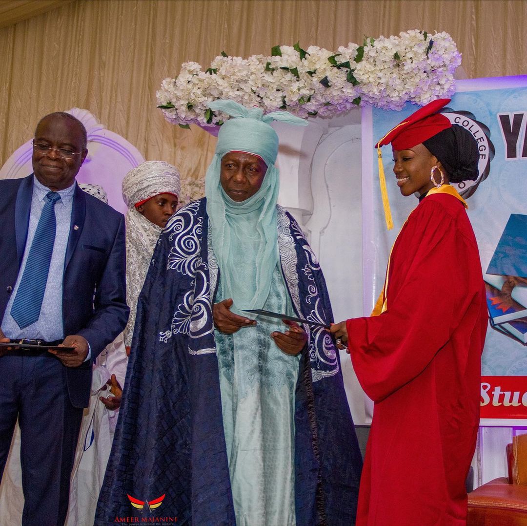 Photo of Fatima Ali Nuhu on her graduation day