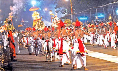 Srilanka Budget Tours & Travels: Kandy Esala Perahera (July / August)