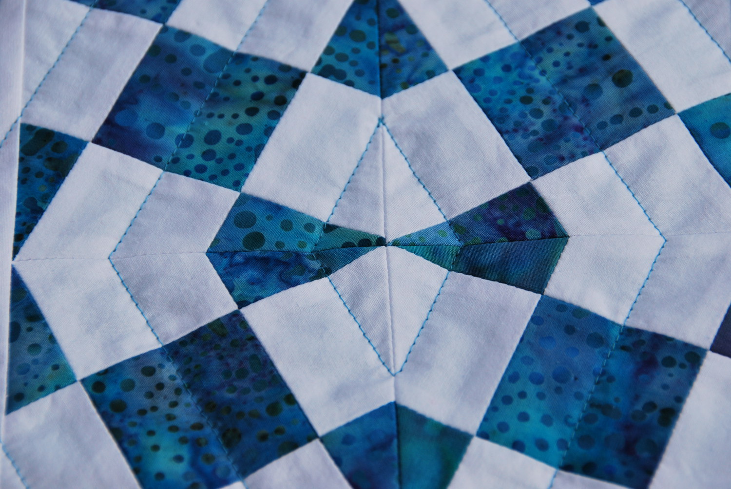 La Sonadora: X-Blocks Mini Quilt