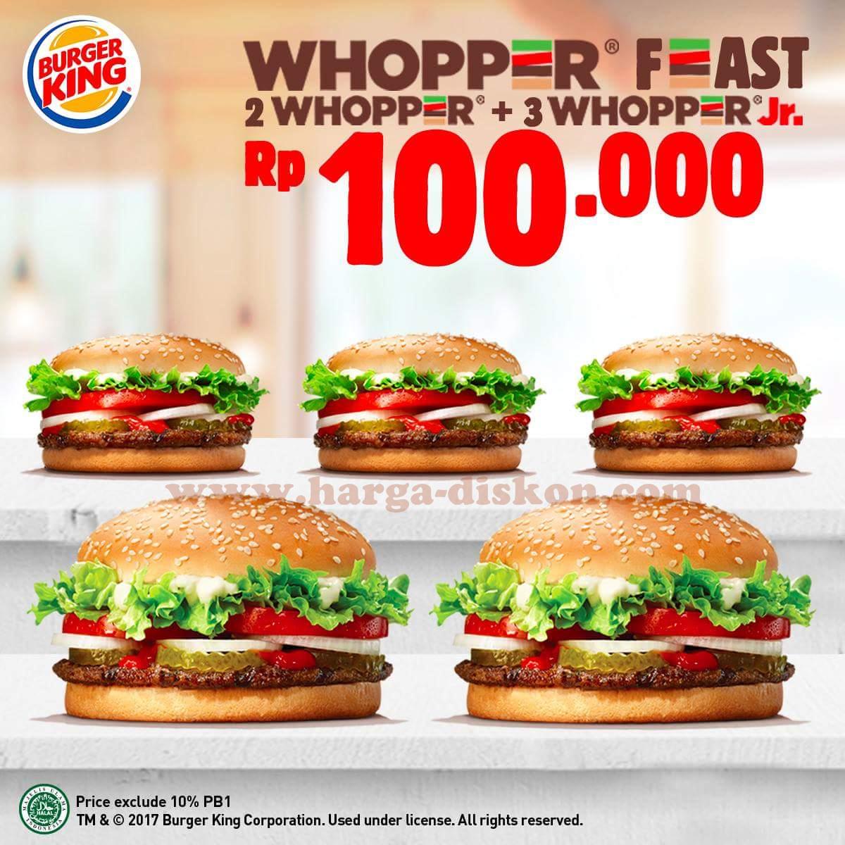 Promo BURGER KING Terbaru