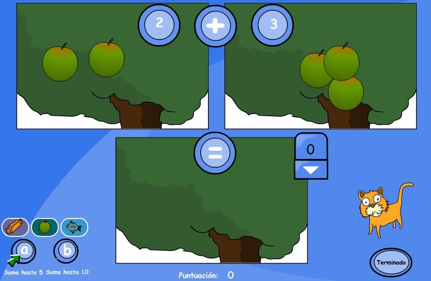 RECRUSOS TIC PARA EDUCACIÓN INFANTIL: Juego de sumas