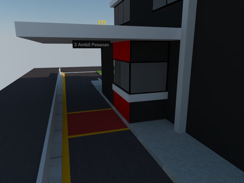 McDonald's Cibiru Bandung dalam Sketsa by Azis JS ~ Azisjs Blog ...