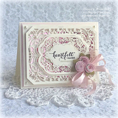 Creating from the Heart: ♥ Shimmery Gilded Pink Vines ♥