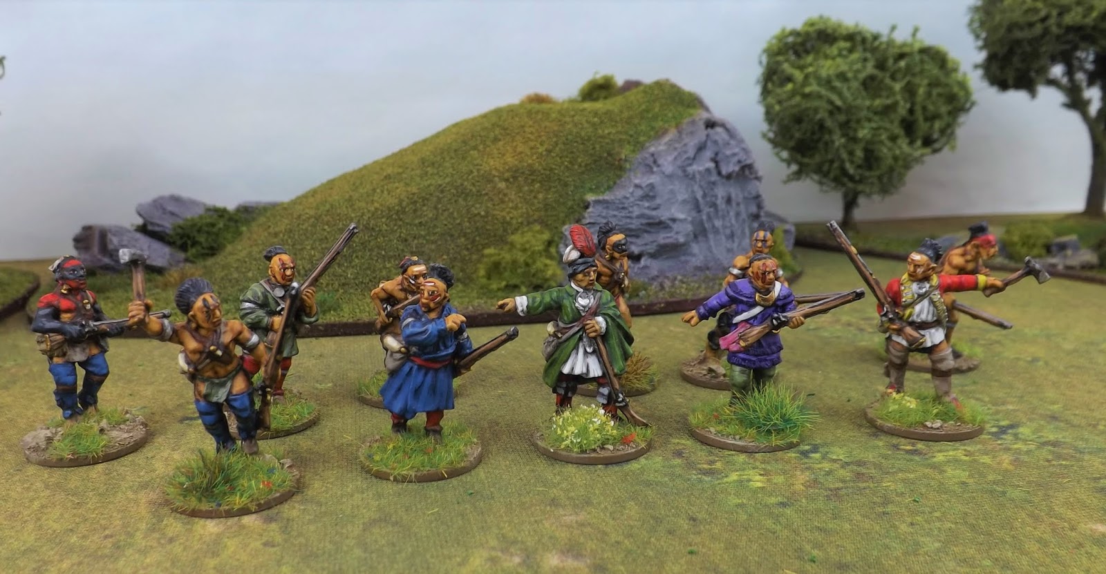JJ's Wargames: AWI - Butler's Rangers & Iroquois Indians