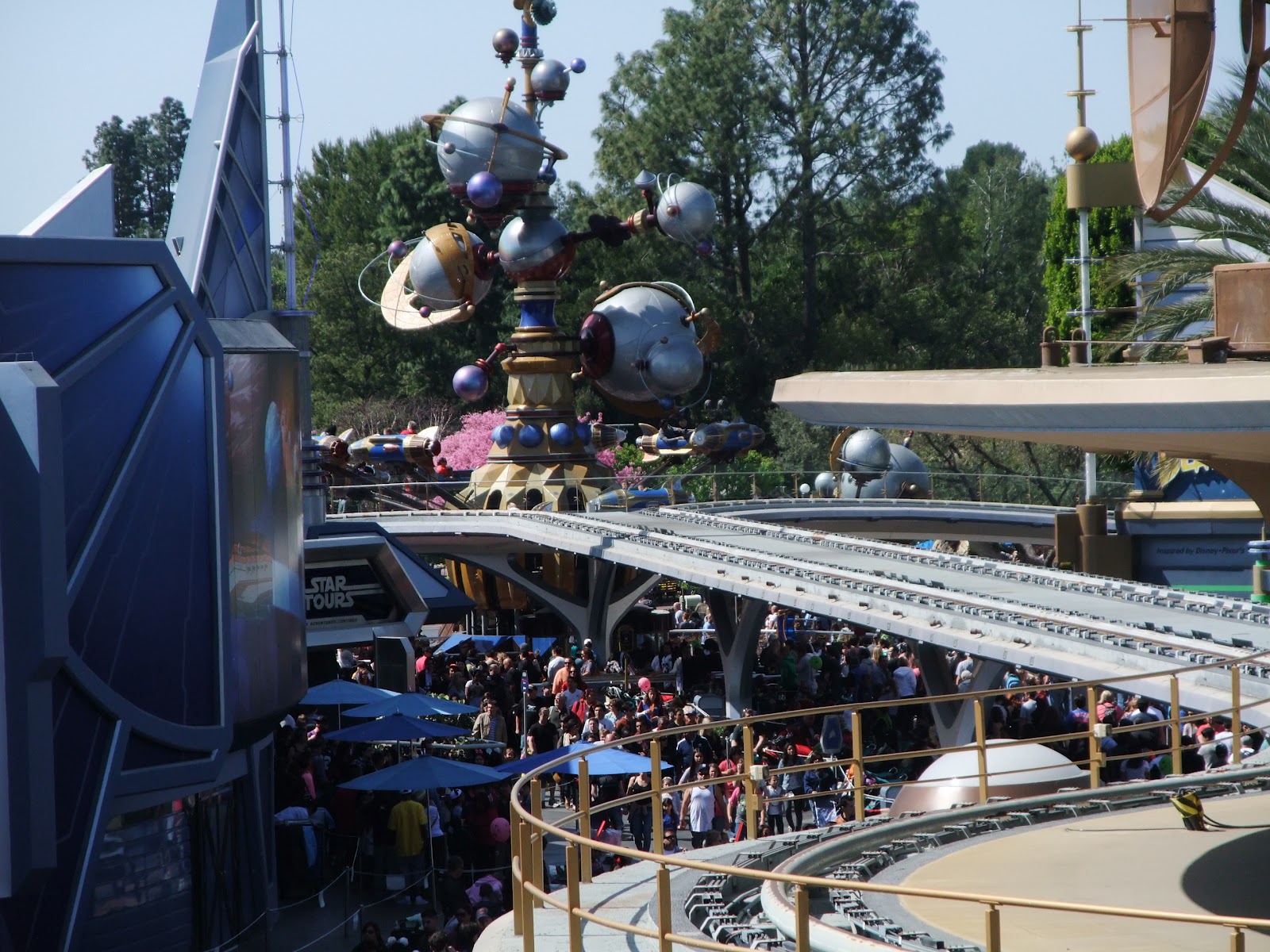 Tomorrowland from "above"