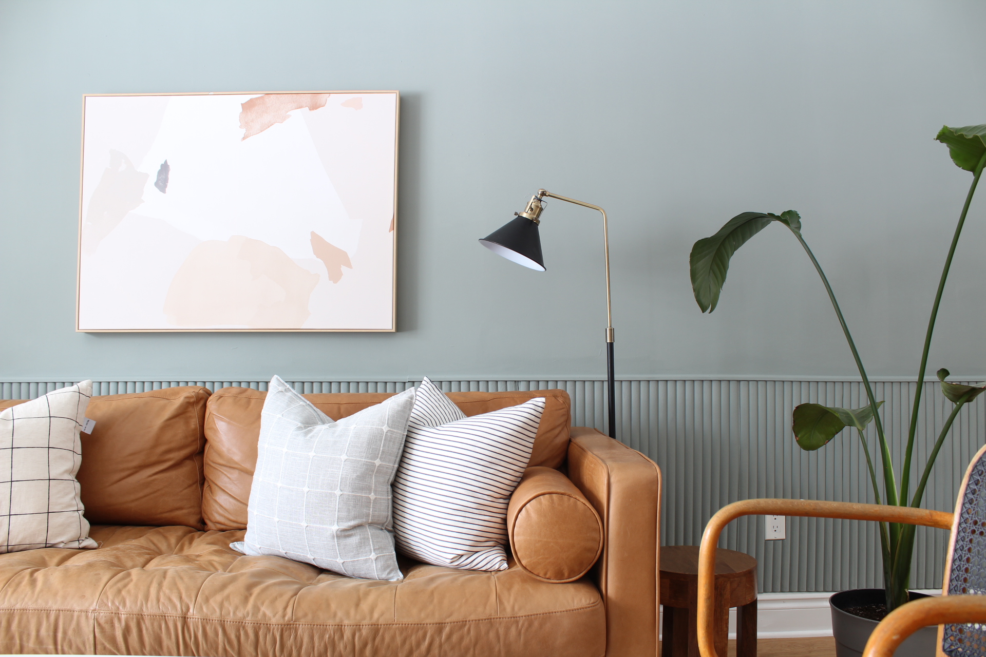 Modern Living Room Makeover - Harlow & Thistle